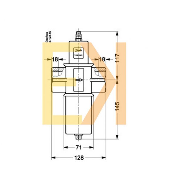 DANFOSS 003F1240 WVFX 40 11/2” WATER VALVE – Elektro Kalori