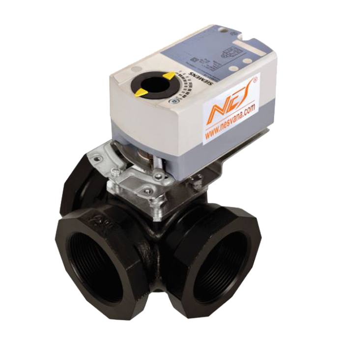 NES.585.003 1.1/2″ PN16 2-PORT ROTARY THEREAD VALVE – Elektro Kalori