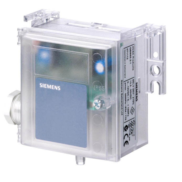SIEMENS QBM3120-10 DIFFERENTIAL PRESSURE SENSOR – Elektro Kalori