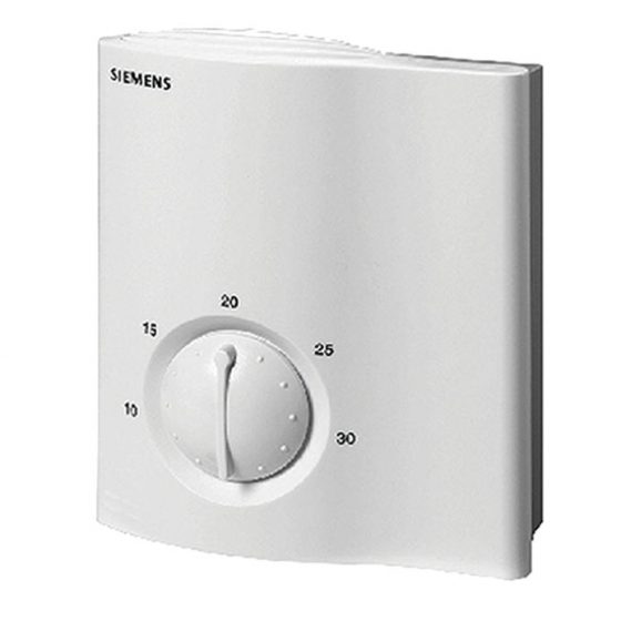 SIEMENS RLA162 ROOM TEMPERATURE CONTROLLER – Elektro Kalori