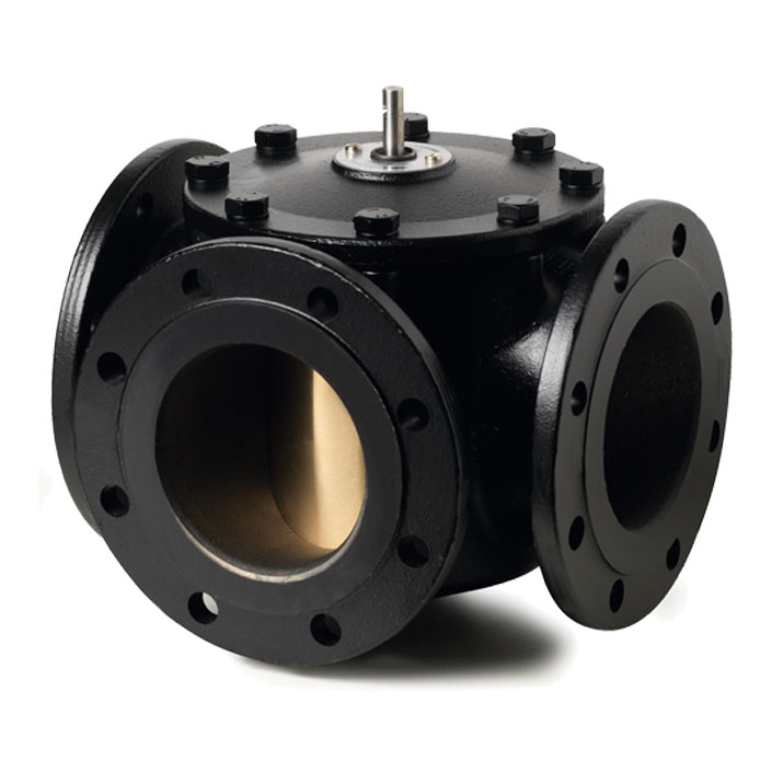 SIEMENS VBF21.65 PN6 3-PORT FLANGED ROTARY VALVE – Elektro Kalori